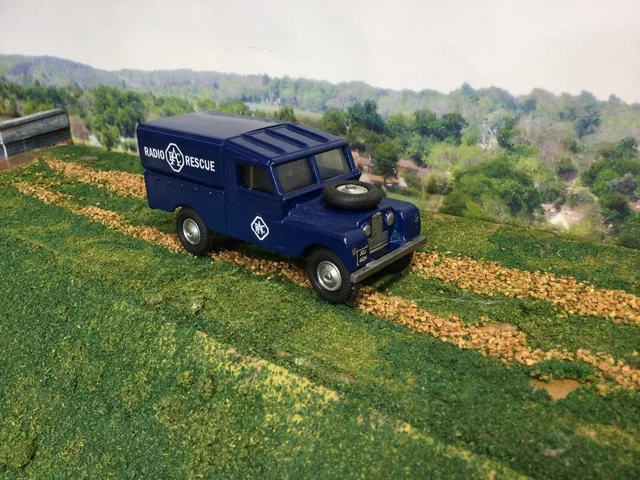CORGI TOYS 1/43 Series 1 Land Rover RAC Patrol (repaint) £15.00 ...