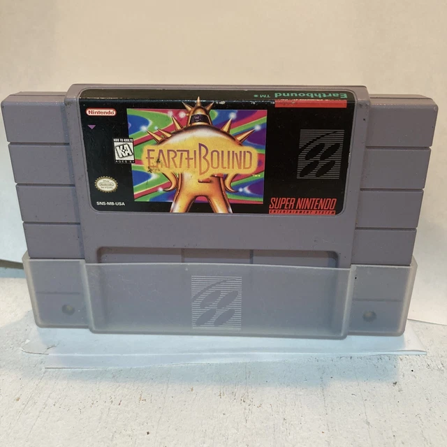 JEU EARTHBOUND SUPER Nintendo rare authentique EUR 464,24 - PicClick FR