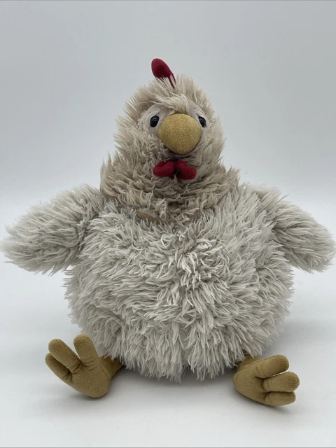 JELLYCAT WHITNEY CHICKEN Rooster Chicken Gift 39cm RETIRED £29.99 ...