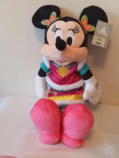 DISNEY MINNIE MOUSE Chinese Lunar New Year Plush New With Tags £26.99 ...