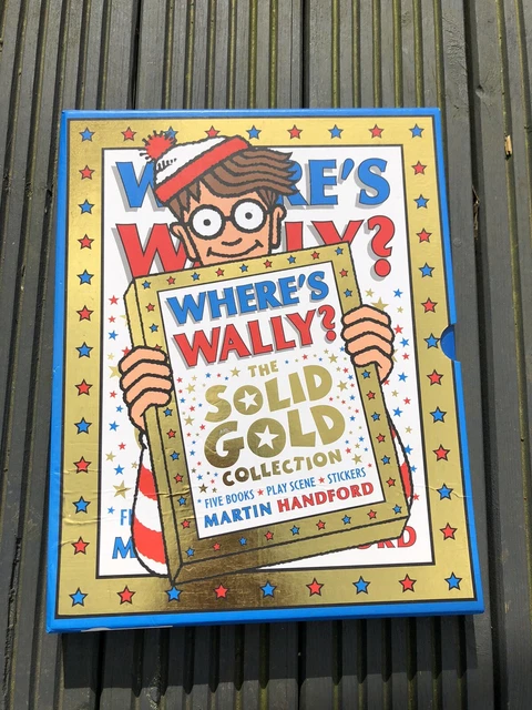 WHERE'S WALLY THE Solid Gold Collection by Martin Handford 2008 5 Books ...
