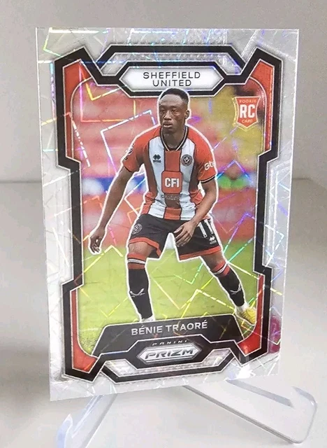 BENIE TRAORE SHEFFIELD United Rookie Lazer 2023-24 Laser Panini EPL ...