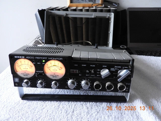 UHER 4400 REPORT MONITOR Tonbandgerät EUR 350,00 - PicClick DE