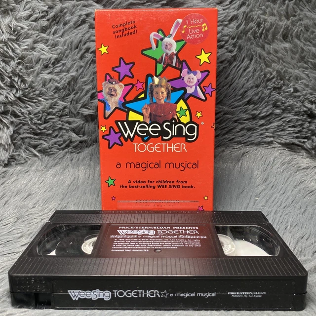 WEE SING IN Sillyville VHS Video Tape Sing Along Children Price Stern ...