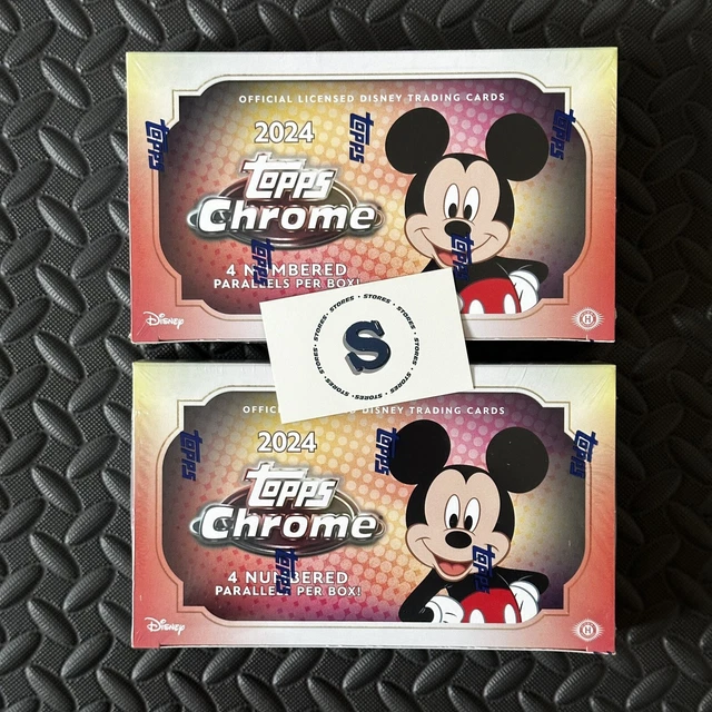 TOPPS DISNEY CHROME® 2024 - Hobby Box 💎 IN HAND Fast P&P 📦 EUR 723,54 ...