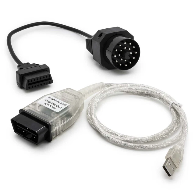 OBD DIAGNOSE USB Interface passend für Ediabas INPA K+DCAN BMW OBD 2 ...