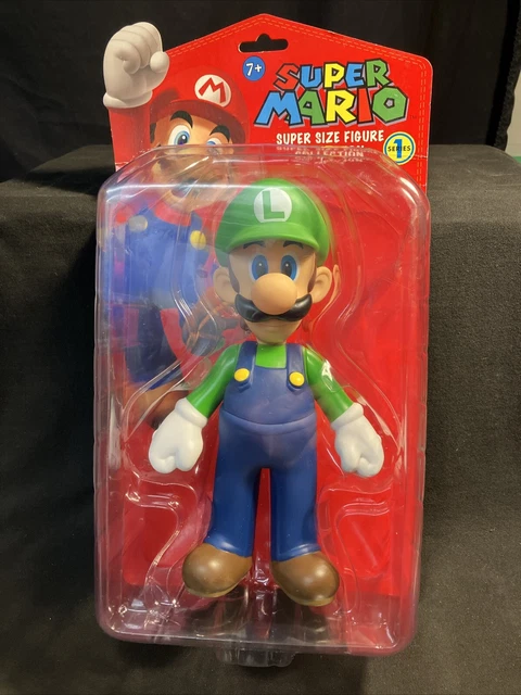 SUPER MARIO: LUIGI,SUPER Size Figure Collection .Sealed In Box.NEW. £16 ...