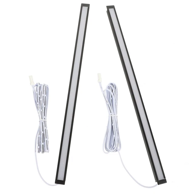 2PCS RECHARGEABLE UNDER Cabinet Lighting Kit for Under Cabinet Kitchen ...