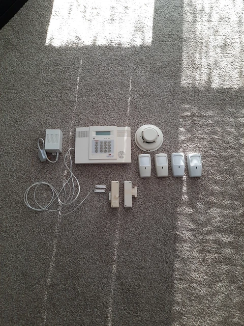 HONEYWELL ADEMCO WIRELESS Alarm System With User Manual and Various ...