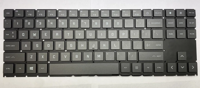 HP OMEN 15-EN Keyboard Backlit 15-EN0013 15-EK TPN-Q236 M00666-001 For ...
