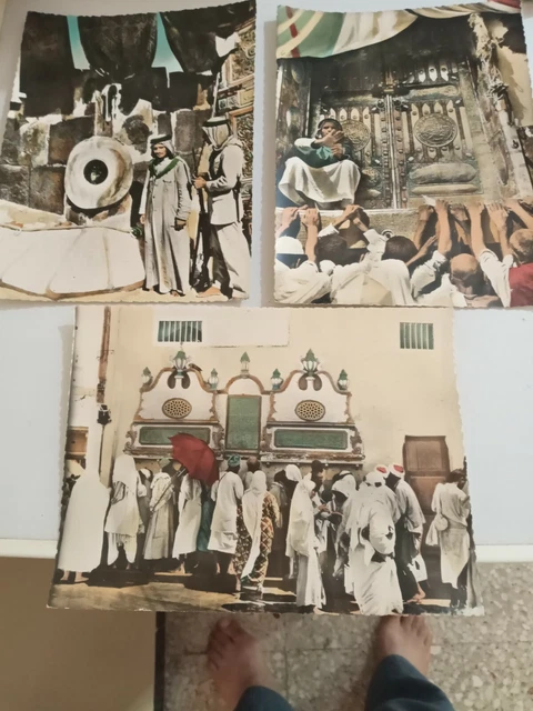 03 CARTES POSTALES Geantes La Mecque "La Kaaba "+Zem Zem EUR 21,96 ...