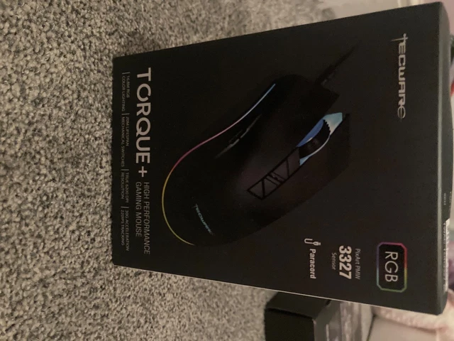 TECWARE TORQUE PLUS RGB Mouse da gioco con sensore PixArt 3327 (TORQUE ...