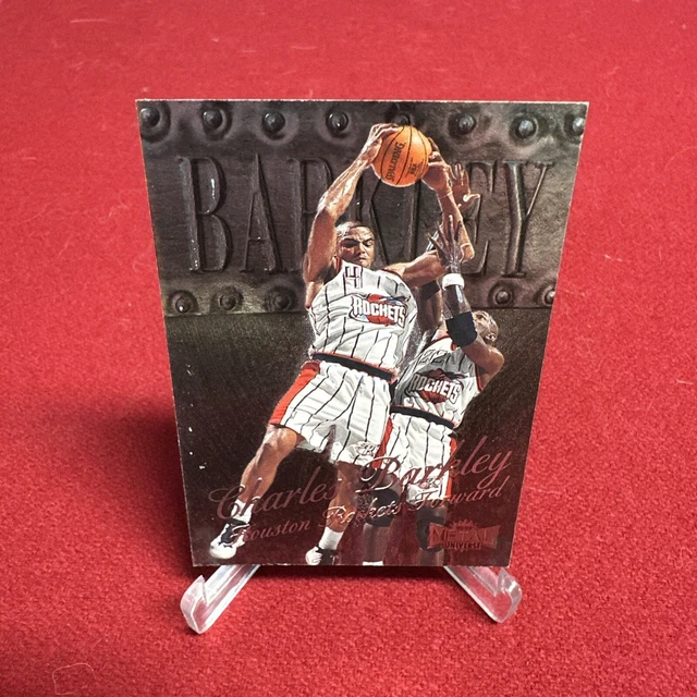 CHARLES BARKLEY 1998-99 SkyBox Metal Universe #85 Rockets NBA Basketball EUR 5,52 - PicClick FR