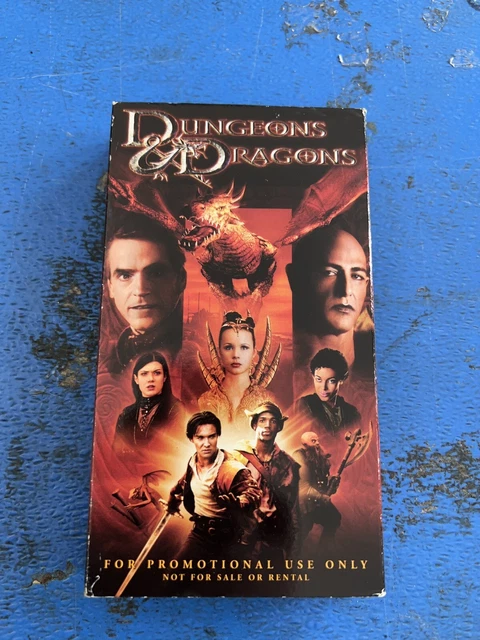 RARE 2000 DUNGEONS & Dragons Promo VHS Demo Tape Screener Promo $12.00 ...