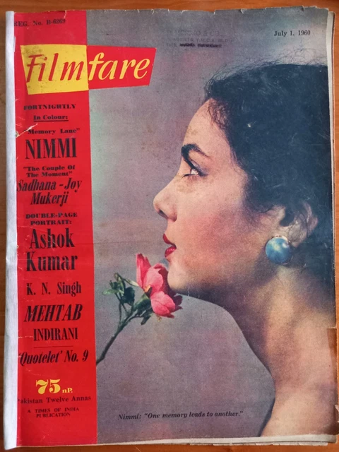 FILMFARE MAGAZINE 1960 - Nimmi - Sadhana - Joy Mukerji £37.09 - PicClick UK
