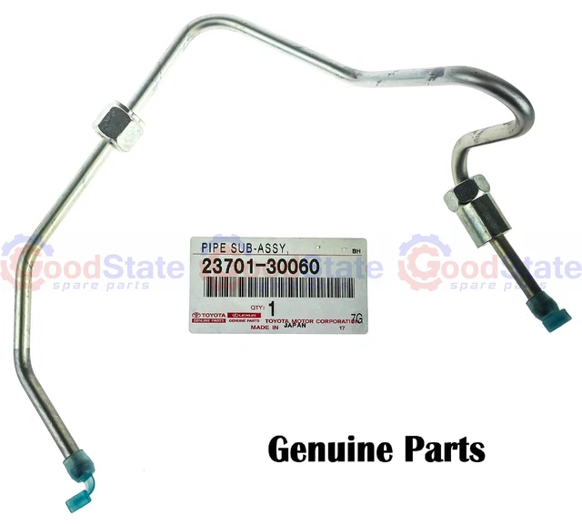 GENUINE TOYOTA HILUX KUN16 1KD 3.0 Diesel Injector Fuel Load Pipe $104. ...