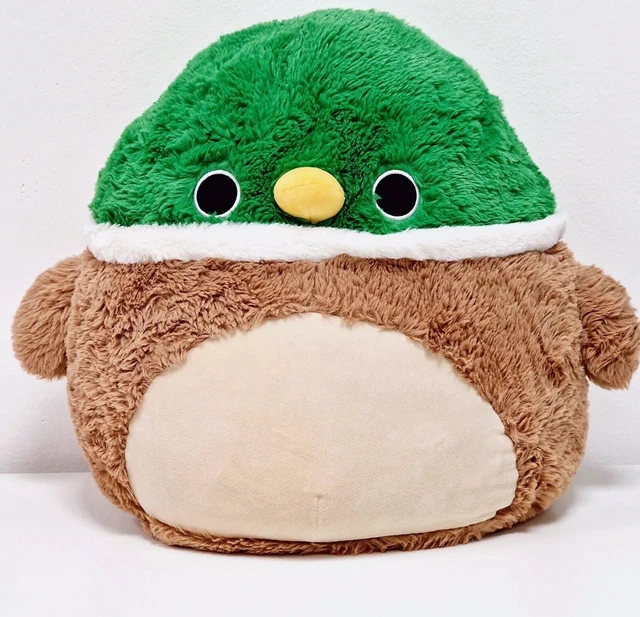 SQUISHMALLOWS FUZZ A Mallow Avery the Mallard Duck 40cm LARGE ...