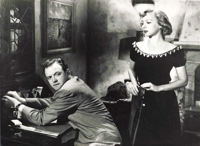 PHOTO CINEMA EVELYN KEYES VAN HEFLIN LE RODEUR ARGENTIQUE HD 24x18 CM ...