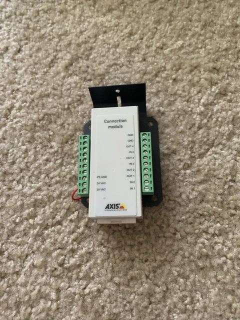 MÓDULO DE CONEXIÓN de E/S para vigilancia AXIS 232D+ 231D+ ver fotos ...