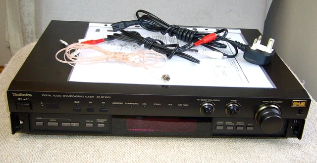 RARE TECHNICS ST-GT1000 DAB-AM/FM Digital Audio Broadcasting Tuner-Made ...