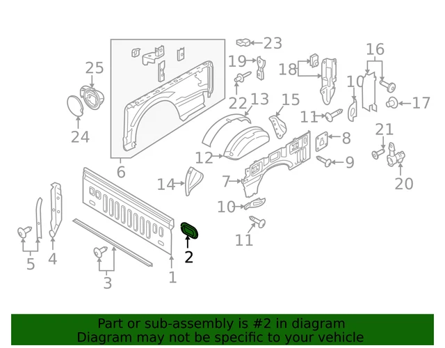 GENUINE FORD FRONT Panel Plug 4L3Z-99277B76-AA $12.14 - PicClick CA