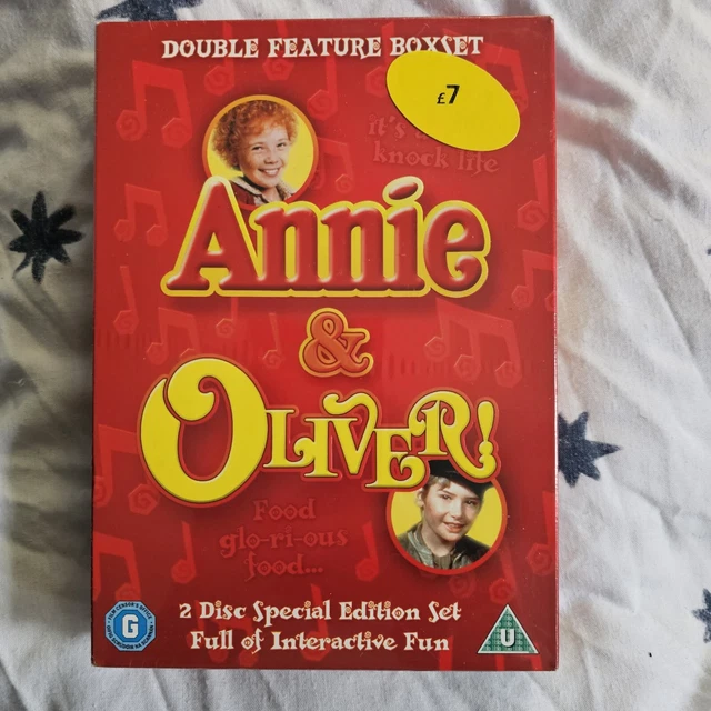 OLIVER! / ANNIE Musical Movie Classics DVD Boxset Brand New Sealed FREE ...
