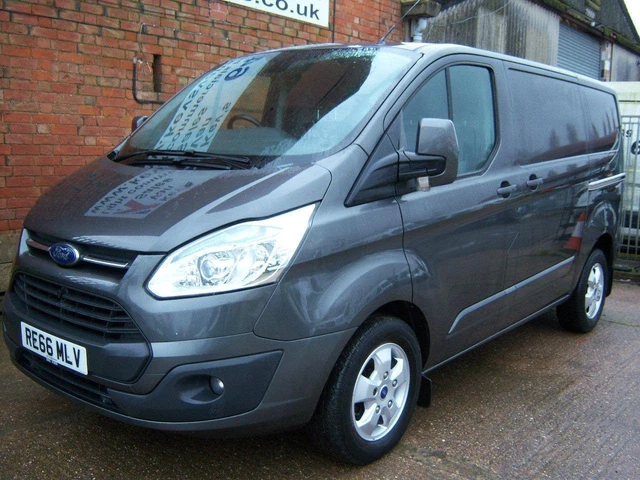 2016 FORD TRANSIT Custom 2.2 TDCi 155ps Low Roof Limited Van PANEL VAN ...
