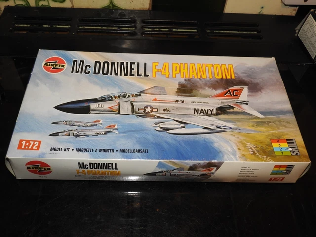 AIRFIX 1:72 MCDONNELL F-4 PHANTOM Model aircraft Kit #04013 £12.99 ...
