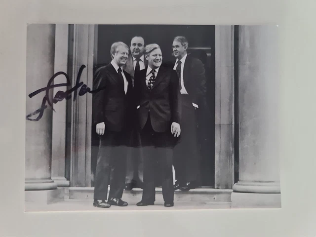 JIMMY CARTER AUTOGRAMM Autograph Signiert Signed Original International ...