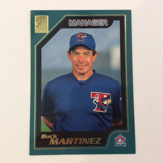 2001 TOPPS TRADED T148 Buck Martinez Toronto Blue Jays EUR 2,48 ...