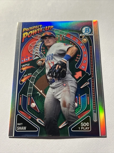 2024 BOWMAN CROMO opaco shaw Prospect Power-Up #PP-16 Chicago Cubs EUR ...