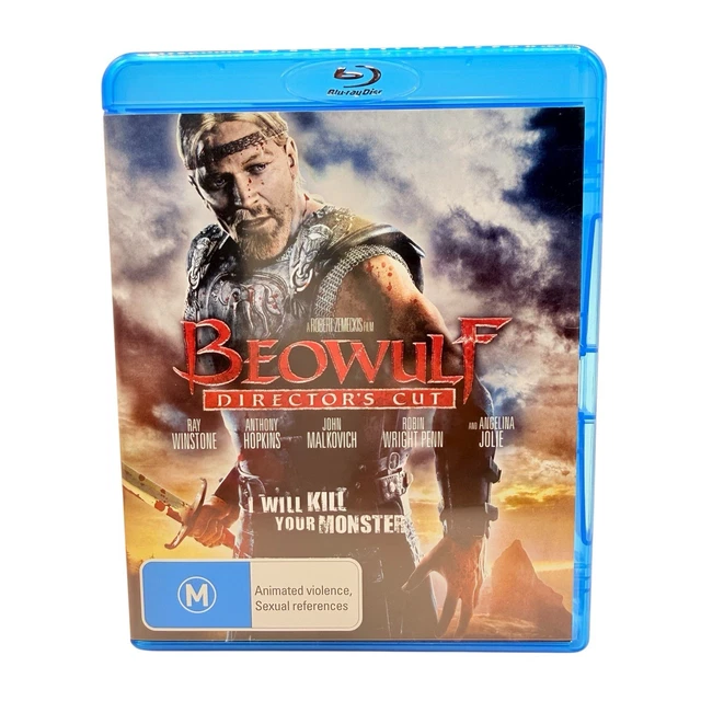 BEOWULF DIRECTORS CUT Blu-ray Anglo-Saxon Grendel Ray Winstone Anthony ...