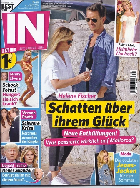 FRAUENZEITSCHRIFT IN NR.25/17 Donald Trump, Verona Pooth, Jenny Elvers ...