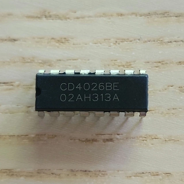 CD4026BE CMOS DECADE Counter/Divider AU STOCK FAST POSTAGE $2.50 ...