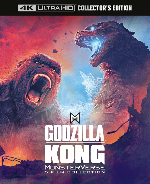 GODZILLA X KONG: Monsterverse - 5-film Collection (4K UHD Blu-ray) (US ...