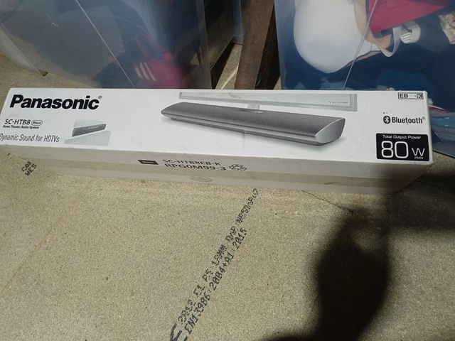PANASONIC SC-HTB8 BLUETOOTH sound barBrand new in box and unopened £83. ...