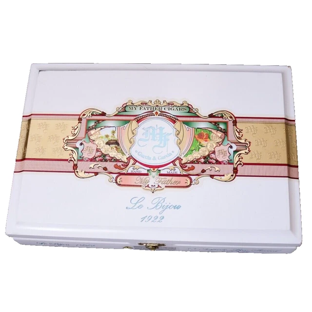 MY FATHER TORPEDO Le Bijou Empty Wooden Cigar Box 10.5" x 7.25" x 2.25 ...