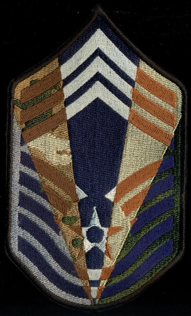 USAF CHIEF MASTER Sergeant CMSGT Multi Stripes Patch K-3 £13.97 ... USAF CHIEF MASTER Sergeant CMSGT Multi Stripes Patch K-3 £13.97 ...