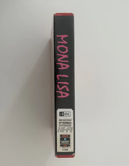 MONA LISA [VHS] RCA Columbia Hoyts Video Big Box Ex-Rental Tape 1986 ...