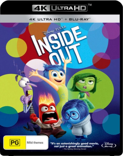 INSIDE OUT (4K UHD) [Region B] [Blu-ray] - DVD - New $38.80 - PicClick AU