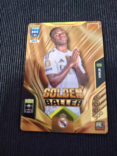 PANINI FIFA ADRENALYN XL 2026 - Golden Baller - Vini Jr. £2.61 ...