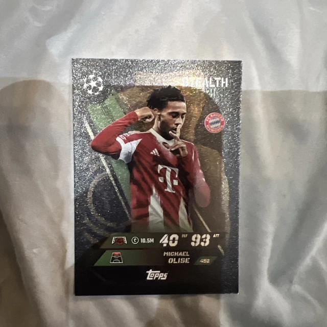 MICHAEL OLISE STEALTH STRIKE Match Attax 25/26 Card # 452. NEW £3.56 ...