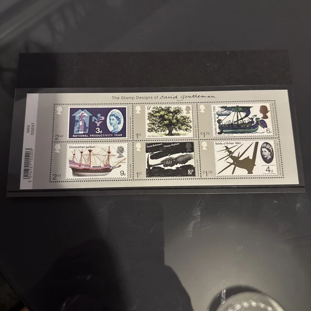 THE STAMP DESIGNS of David Gentleman 2022 - MNH £8.00 - PicClick UK