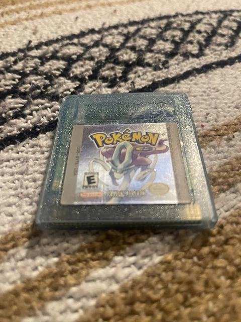 GAME BOY COLOR- Pokemon Crystal- Cartridge Only - 100% Authentic ...