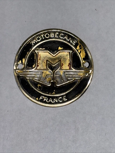 VINTAGE MOTOBECANE HEAD Badge France Road Bike Headbadge 70s $0.99 ...