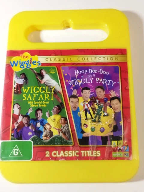 The Wiggles Wiggly Safari And Hoop Dee Doo Wiggly Party Dvd R4 Pre Owned 1949