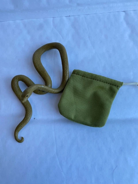 WWE DAMIEN THE Snake Wrestling Figure Accessory Mattel Jake Roberts ...