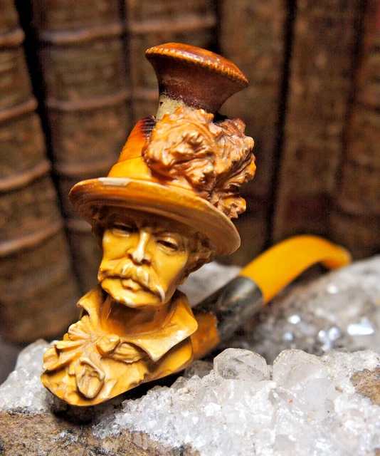 BELLE PIPE FUME CIGARETTE EN ÉCUME DE MER " NOBLESSE ITALIENNE ...