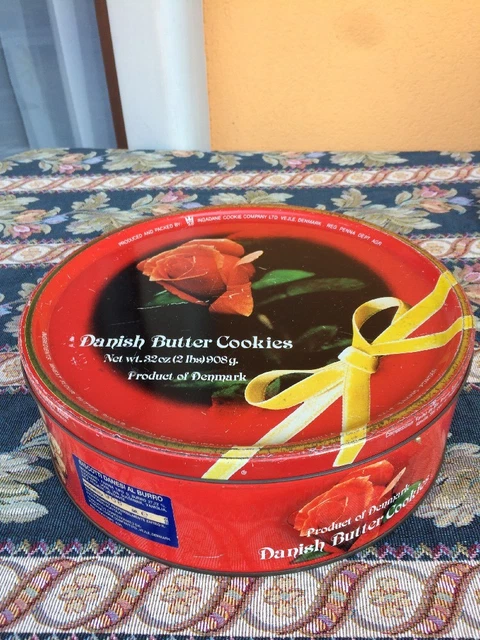 SCATOLA DI LATTA Danish Butter Cookies Anno 1986 EUR 15,00 - PicClick IT