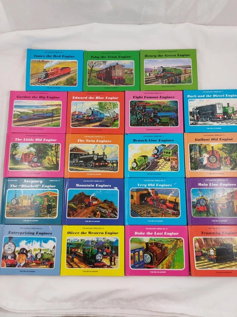 THOMAS THE TANK Engine The Railway Series Collection of 19 books £20.00 ...